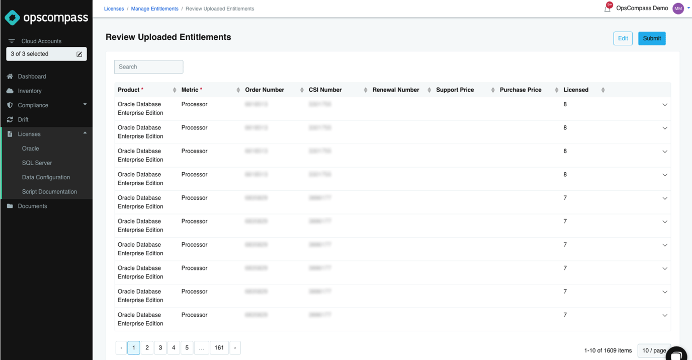 Manage Oracle Entitlements